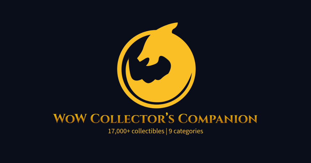 Reins of Pain — Free WoW Collection Tracker & Farm Planner